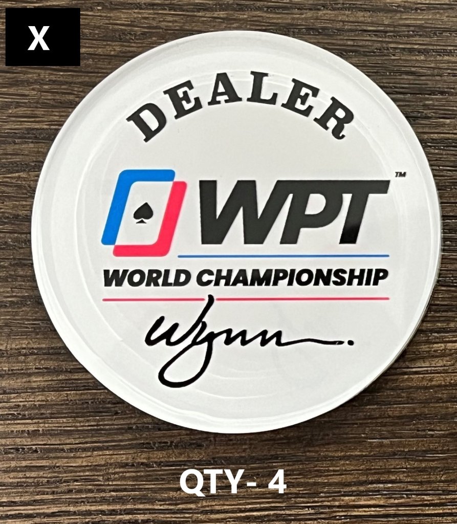 Sold - 65MM Acrylic Dealer Buttons *IN STOCK* | Poker Chip Forum