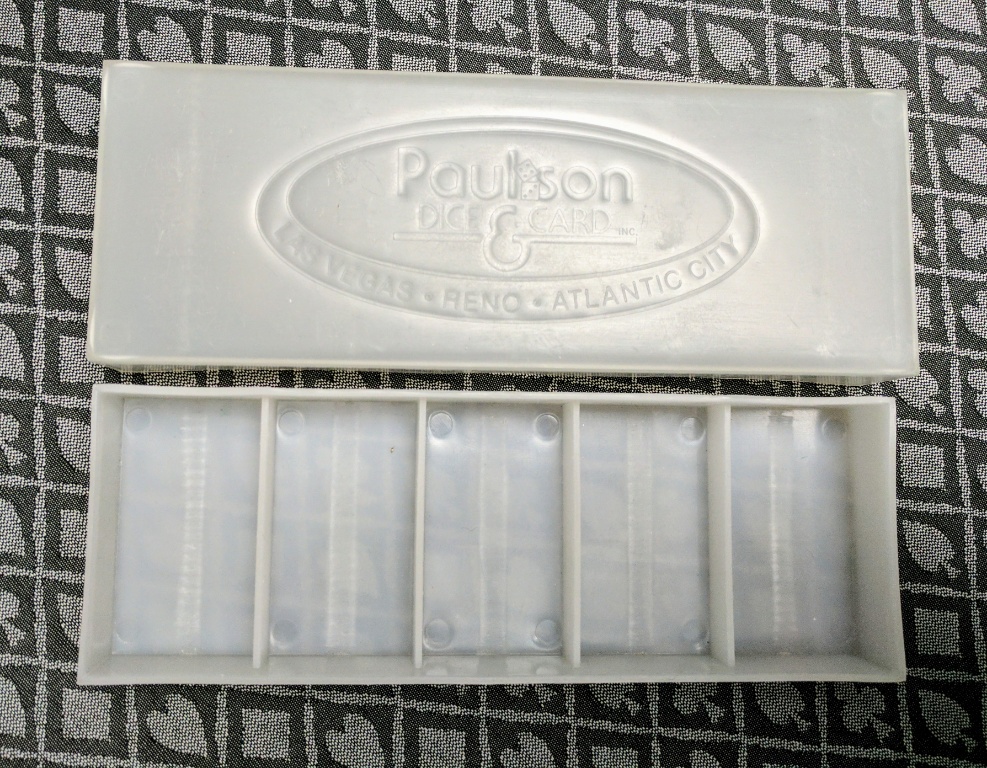 Sold - 20 Paulson Plastic Chip Boxes/Racks | Poker Chip Forum