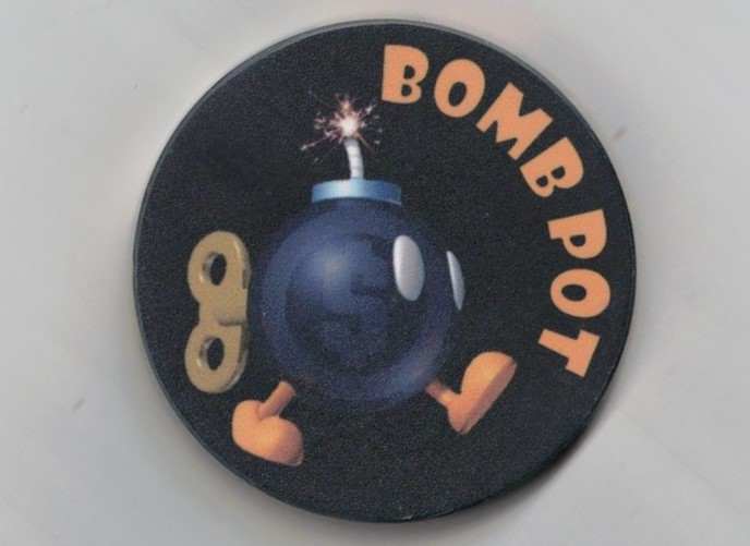 Wanted - Bomb pot button (any) | Poker Chip Forum