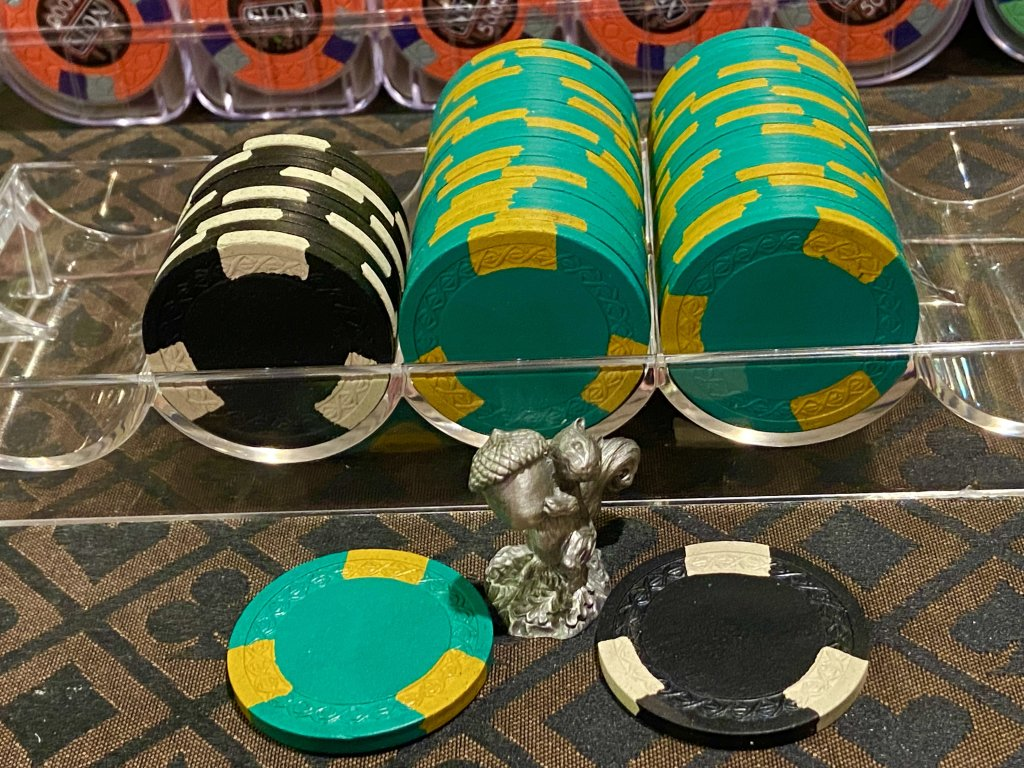 Sold - 52 Roman mold chips | Poker Chip Forum