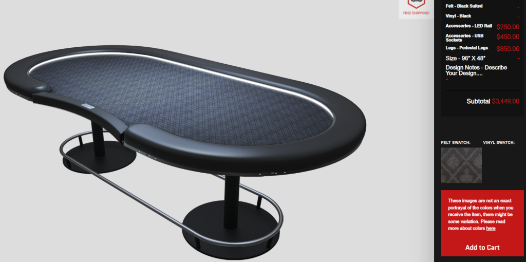 Mine - DFW Gorilla Table | Poker Chip Forum