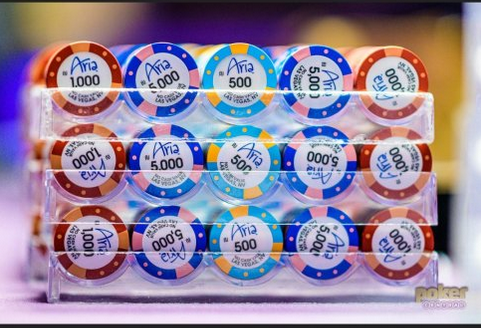 Sold - Sunfly Polyinno Tournament Set - "Aura" (Aria Poker Go Tribute ...