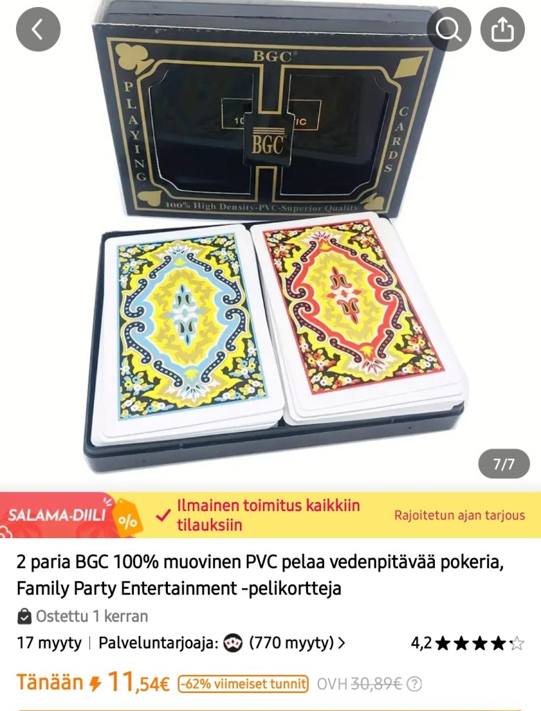 TEMU - Tons of cards I've never heard of, some acetate | Page 2 | Poker ...