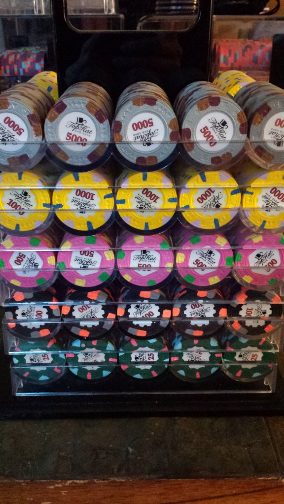 Sold - Paulson World Top Hat & Cane’s (WTHC), 1000-piece set | Poker ...