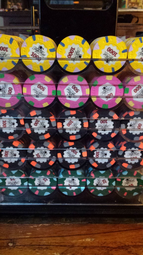 Sold - Paulson World Top Hat & Cane’s (WTHC), 1000-piece set | Poker ...