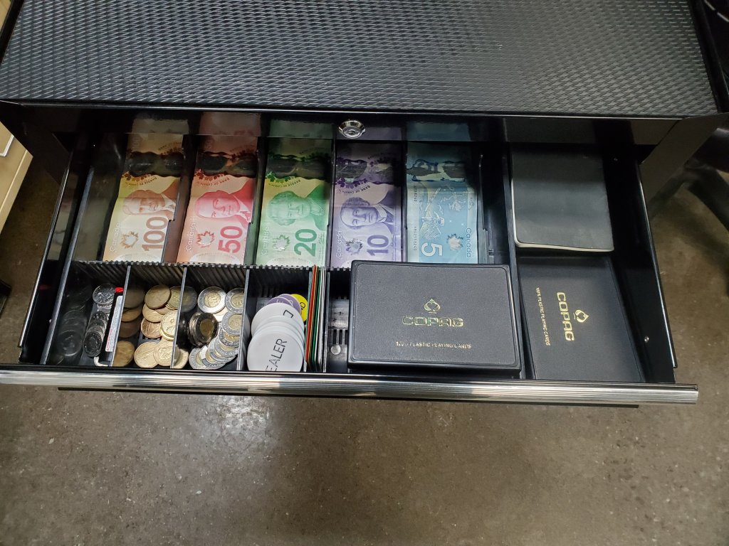 New cash/chip cart. | Poker Chip Forum
