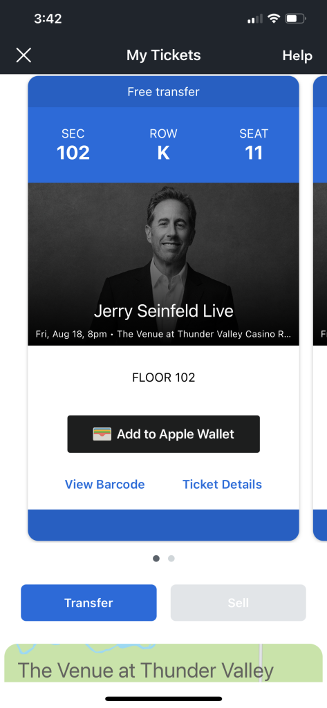 FREE: 2 Tickets to Jerry Seinfeld @ The Venue at Thunder Valley Casino ...