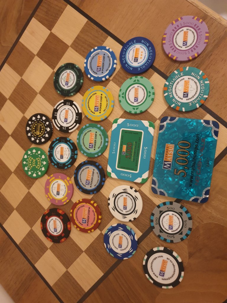 Trade - big Sample Matsui for trade | Poker Chip Forum