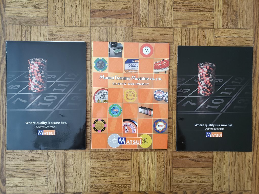Sold - Chip Manufacturer Catalog Set | Poker Chip Forum