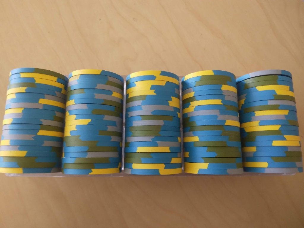 Canceled - 100x Aria $1's EX condition | Poker Chip Forum