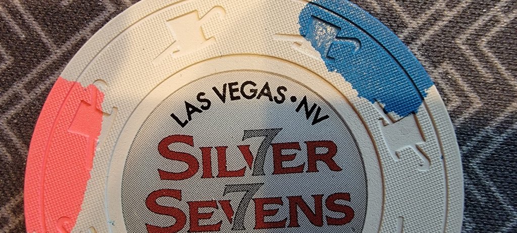 For Sale - SILVER SEVENS!! THC $1s x 102chips. | Poker Chip Forum