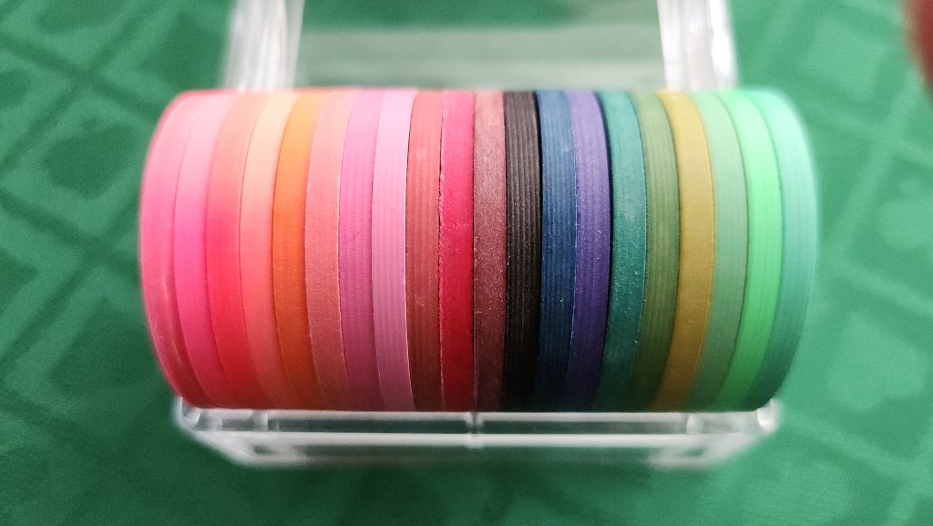 Sold - 21 Starburst Color Samples | Poker Chip Forum