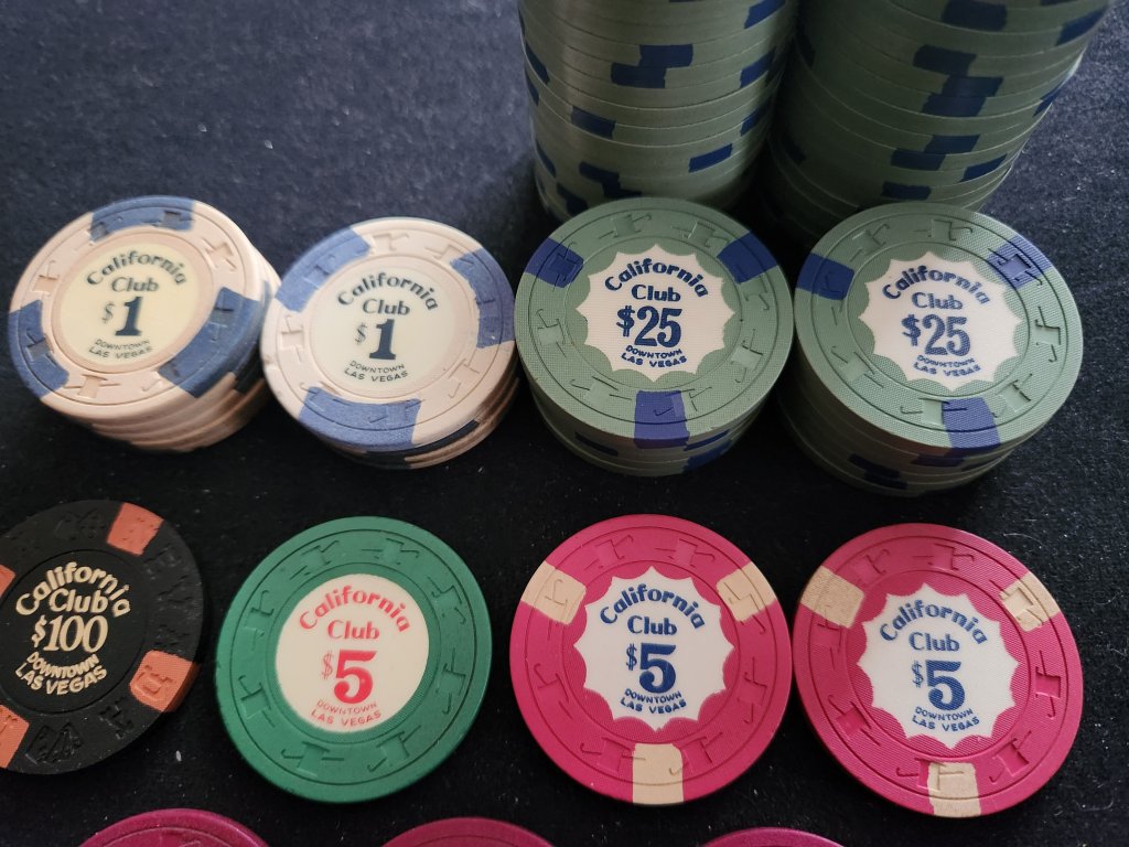 For Sale - 1960s California Club Chips - Las Vegas | Poker Chip Forum