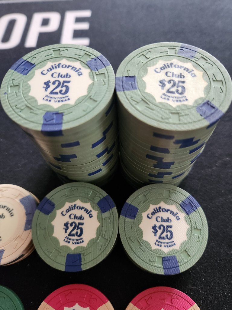 For Sale - 1960s California Club Chips - Las Vegas | Poker Chip Forum