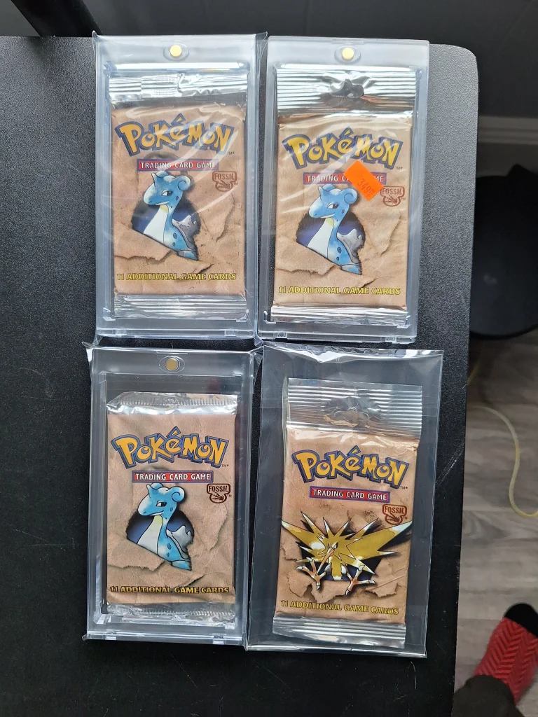 Attic Find: Pokemon Packs, 1999 original and sealed | Poker Chip Forum