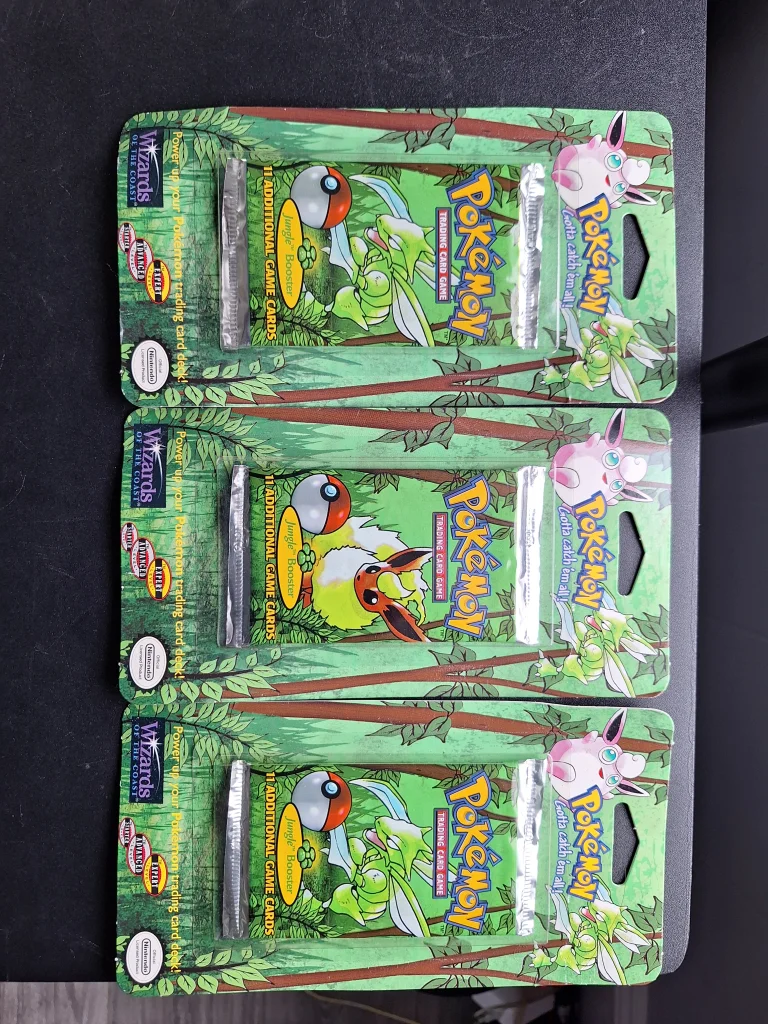 Attic Find: Pokemon Packs, 1999 original and sealed | Poker Chip Forum