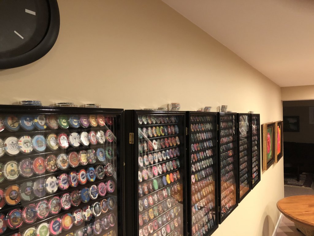Organization of Display Case(s) | Poker Chip Forum