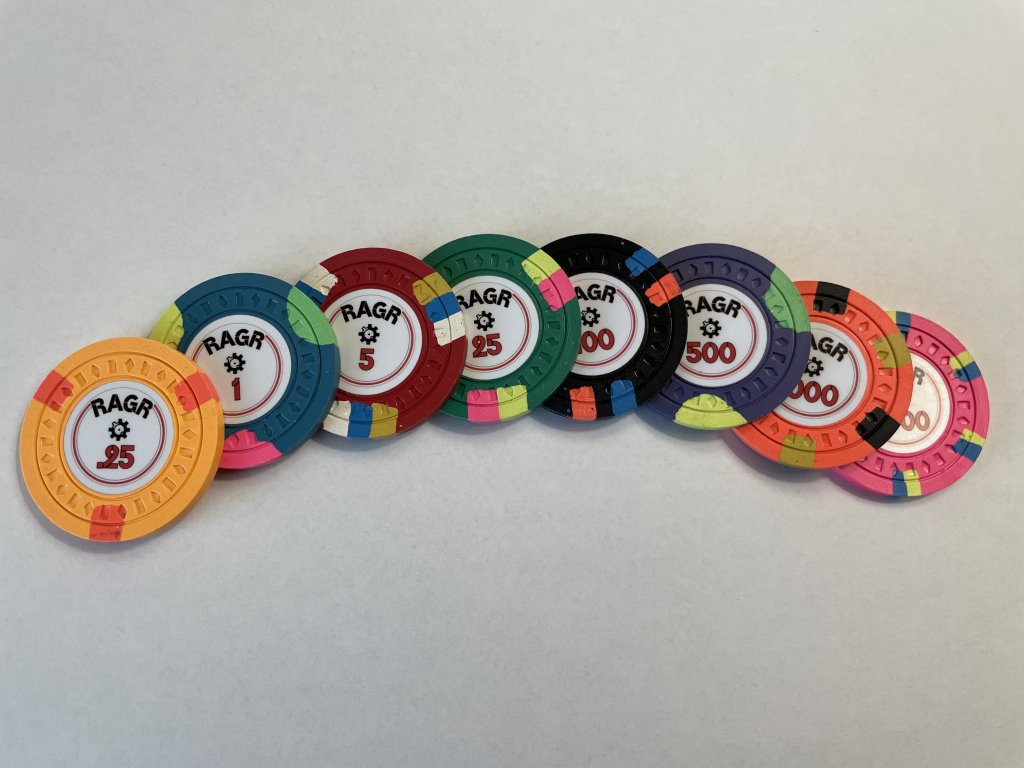 Sold - RAGR Sample Set | Poker Chip Forum