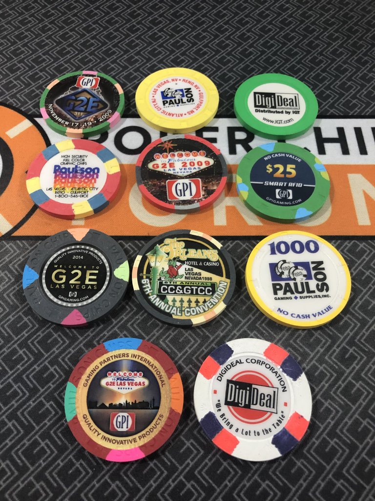 For Sale - Paulson Advertising Chips and Mixed Lots for Sale | Poker ...