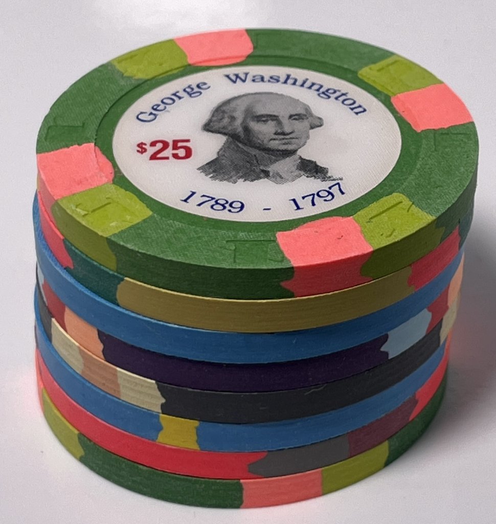 Sold - Presidents (and a General) Sampler | Poker Chip Forum