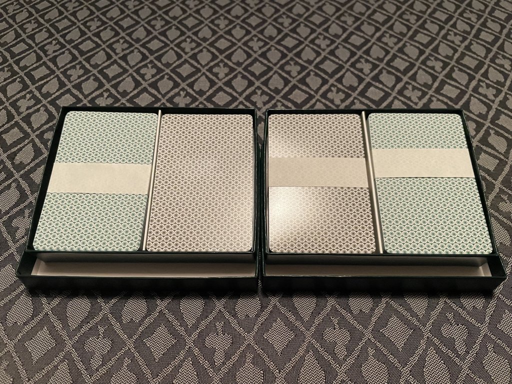 For Sale - Two setups Gem Pro bridge jumbo reverse auction | Poker Chip ...