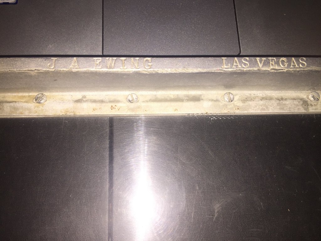 J A Ewing chip tray | Poker Chip Forum