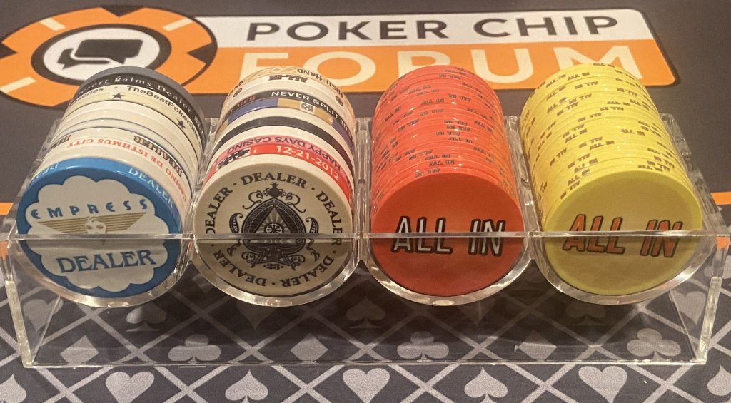Sold - 50mm CHIP RACKS | Poker Chip Forum
