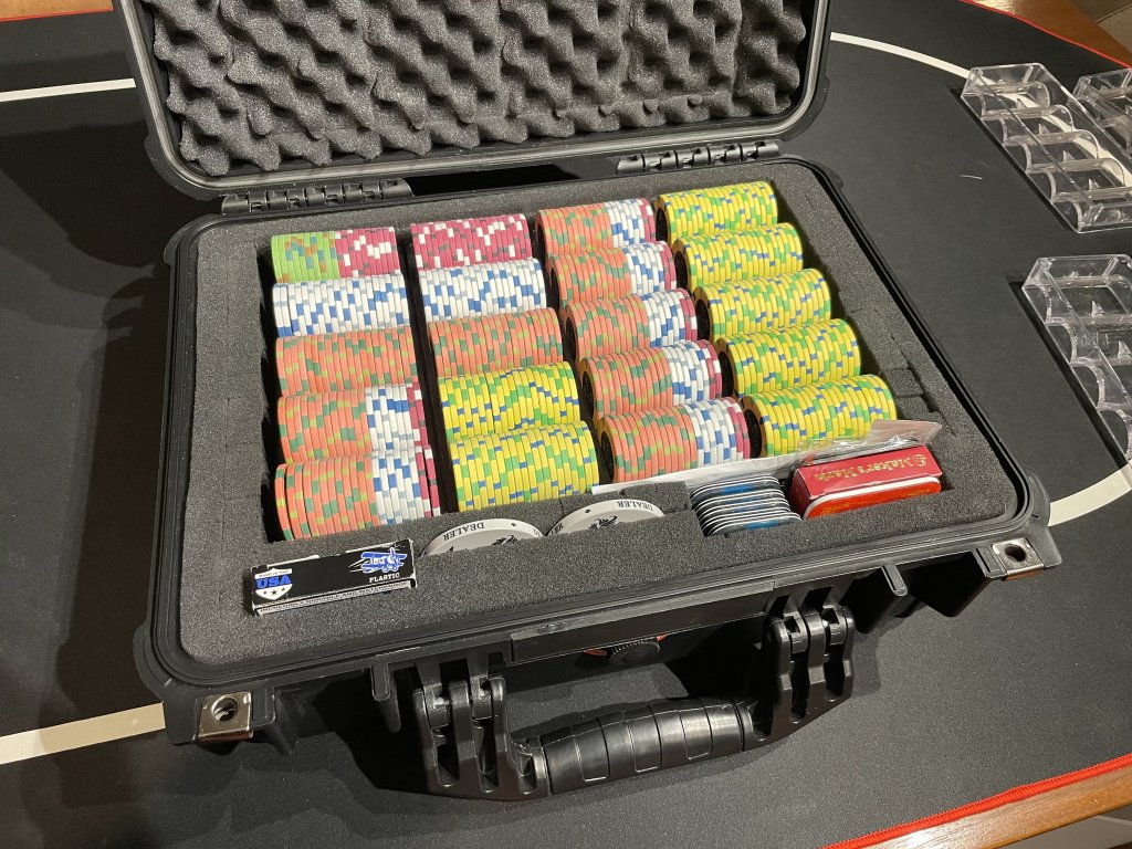 Best in class Dealer Tray jammed into a Nanuk? | Poker Chip Forum