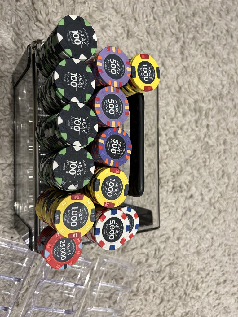 Sold - Aria Cards Mold small tourney set | Poker Chip Forum