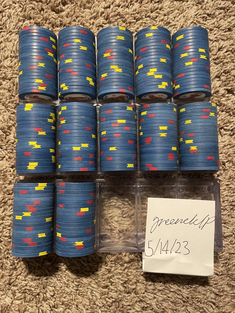 Sold - Reduced 5/18: Girl chips: Lucky Lady Casino (Gardena, CA) RHC $1 ...
