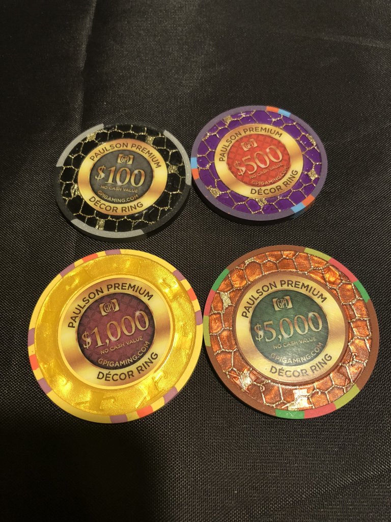 For Sale - Paulson Premium Sample | Poker Chip Forum