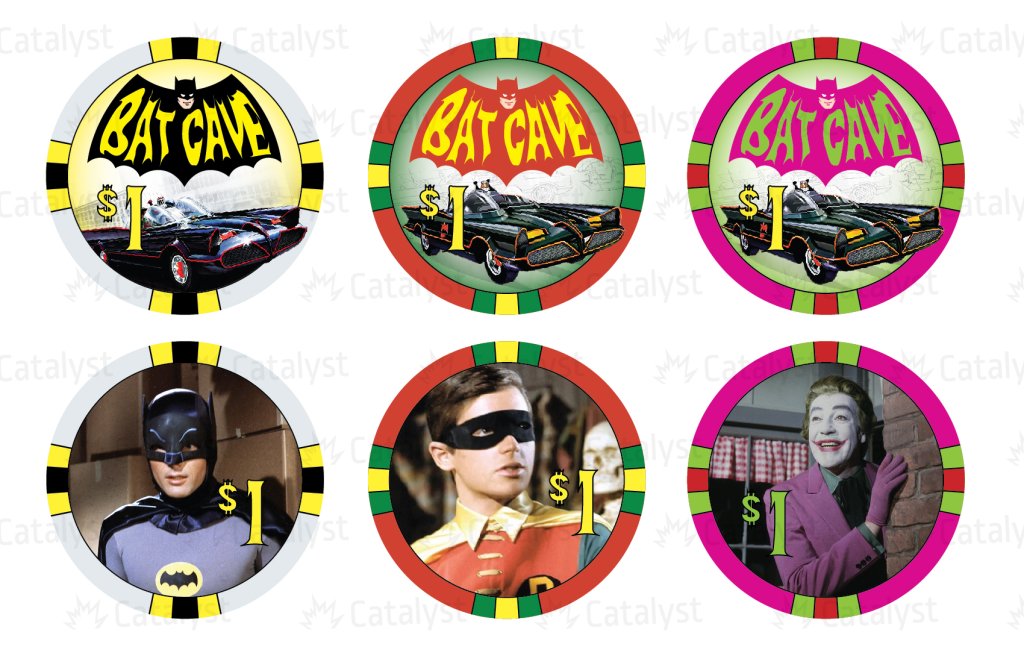 Holy crazy design Batman! New custom Batman design started | Poker Chip ...