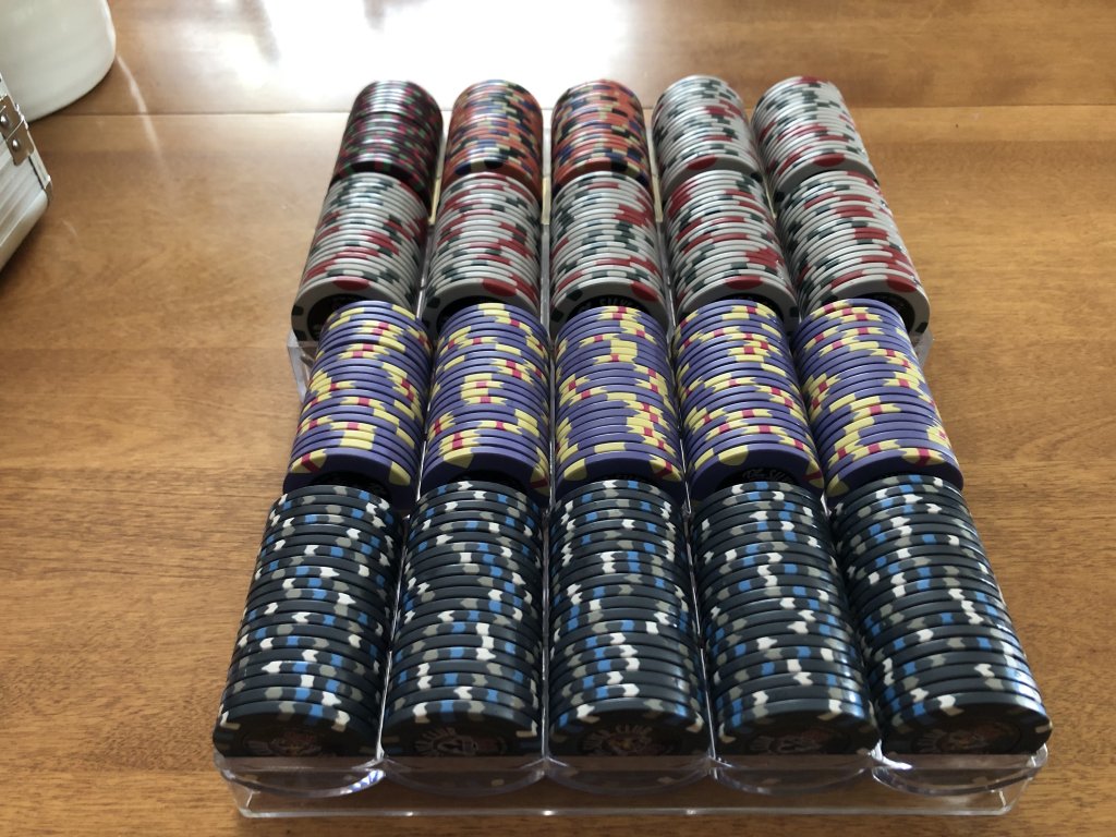 Sold - Silver Club Tourney set by Sunfly | Poker Chip Forum