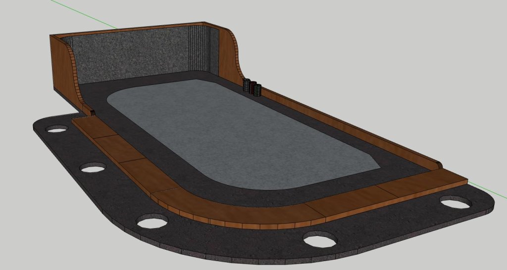 Small Craps Table Build | Poker Chip Forum