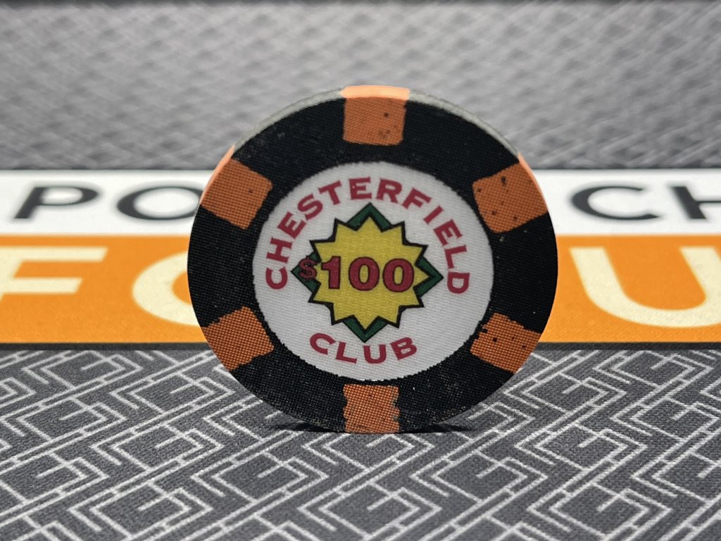 Sold - Authentic Rounders Prop Chip - Chesterfield 100 | Poker Chip Forum
