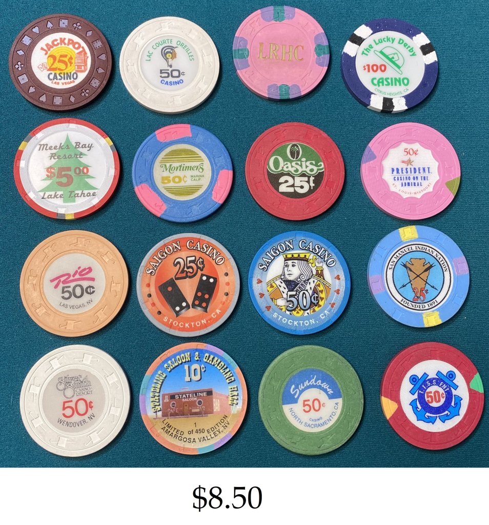 Sold - Casino Singles for sale, and some sample sets (image heavy - 15 ...
