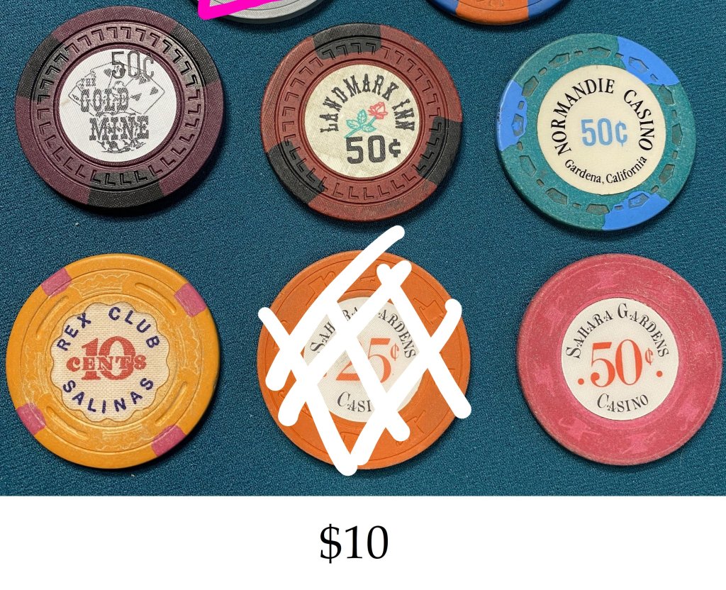 Sold - Casino Singles for sale, and some sample sets (image heavy - 15 ...