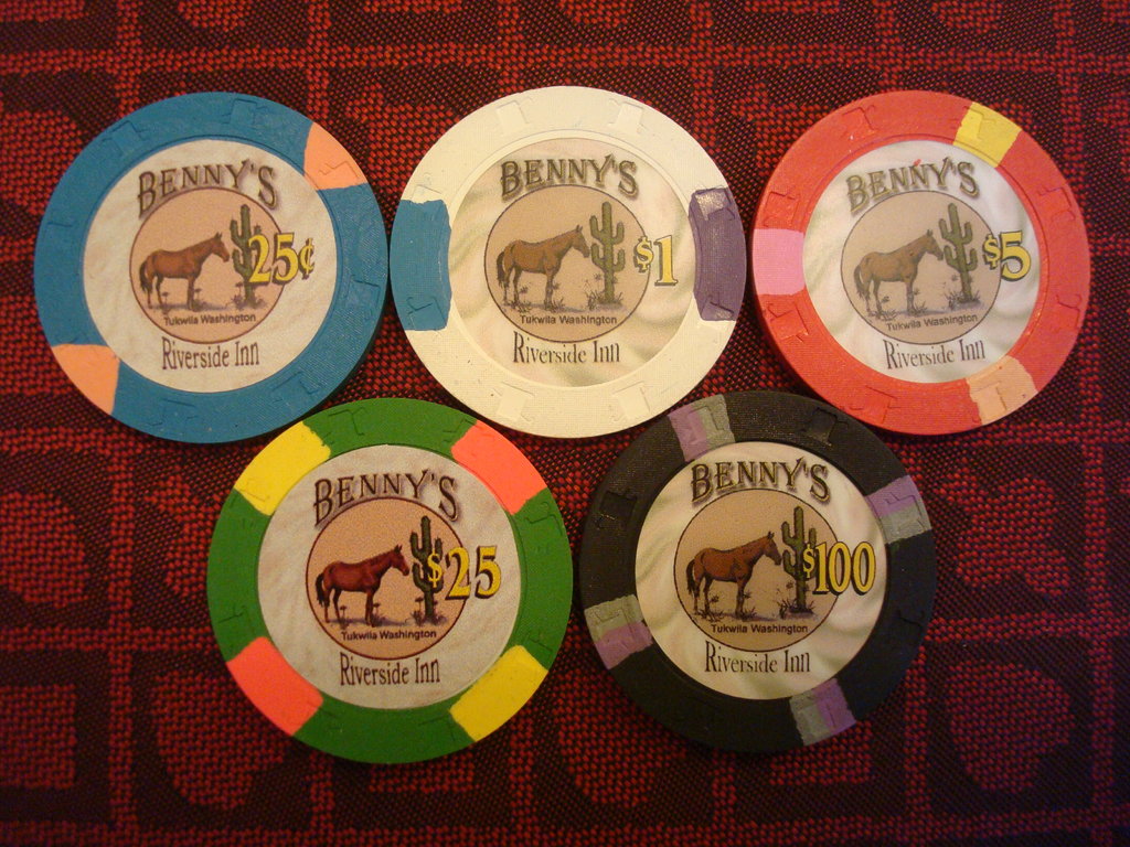 Not Mine - 60 Benny's $5 chips | Poker Chip Forum
