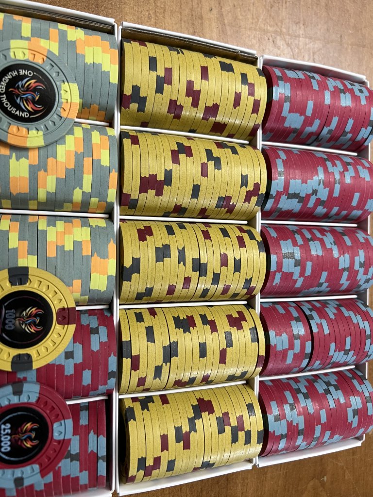 Sold - 300pc Aria tribute Cpc chips | Poker Chip Forum
