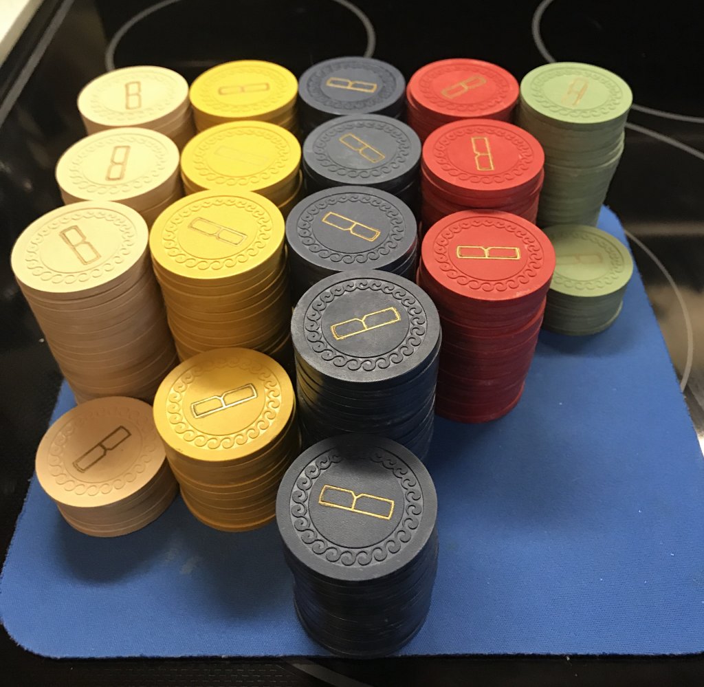 Sold - 1930-40’s Bowman Wave Mold | Poker Chip Forum