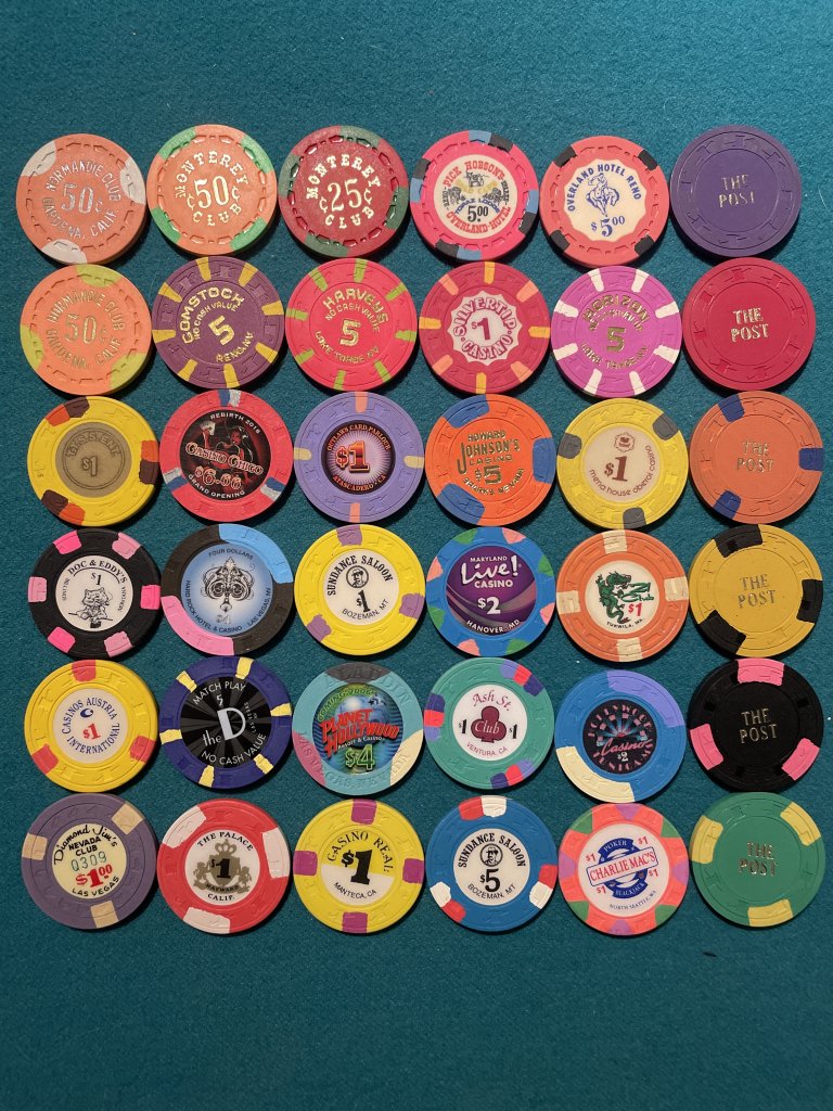 Sold - Nice singles for sale | Poker Chip Forum