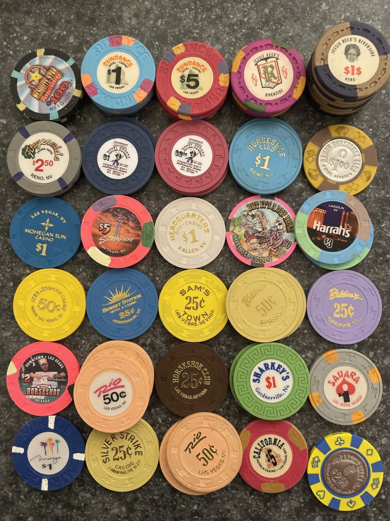 For Sale - Nice singles | Poker Chip Forum