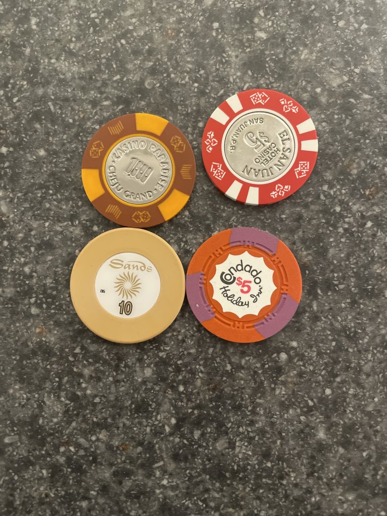For Sale - Inexpensive foreign singles | Poker Chip Forum