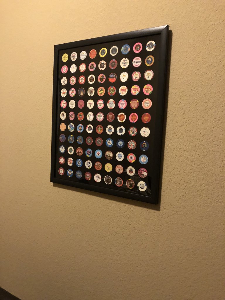 Poker Wall Decor? | Poker Chip Forum
