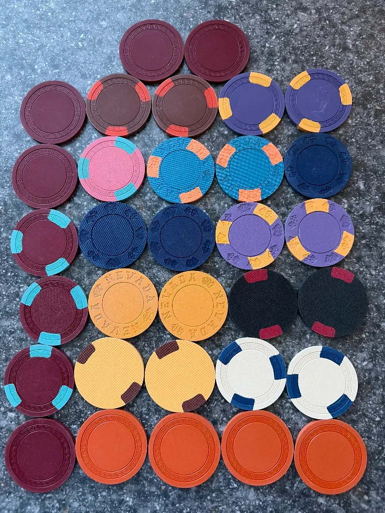 Sold - Older blank chips | Poker Chip Forum