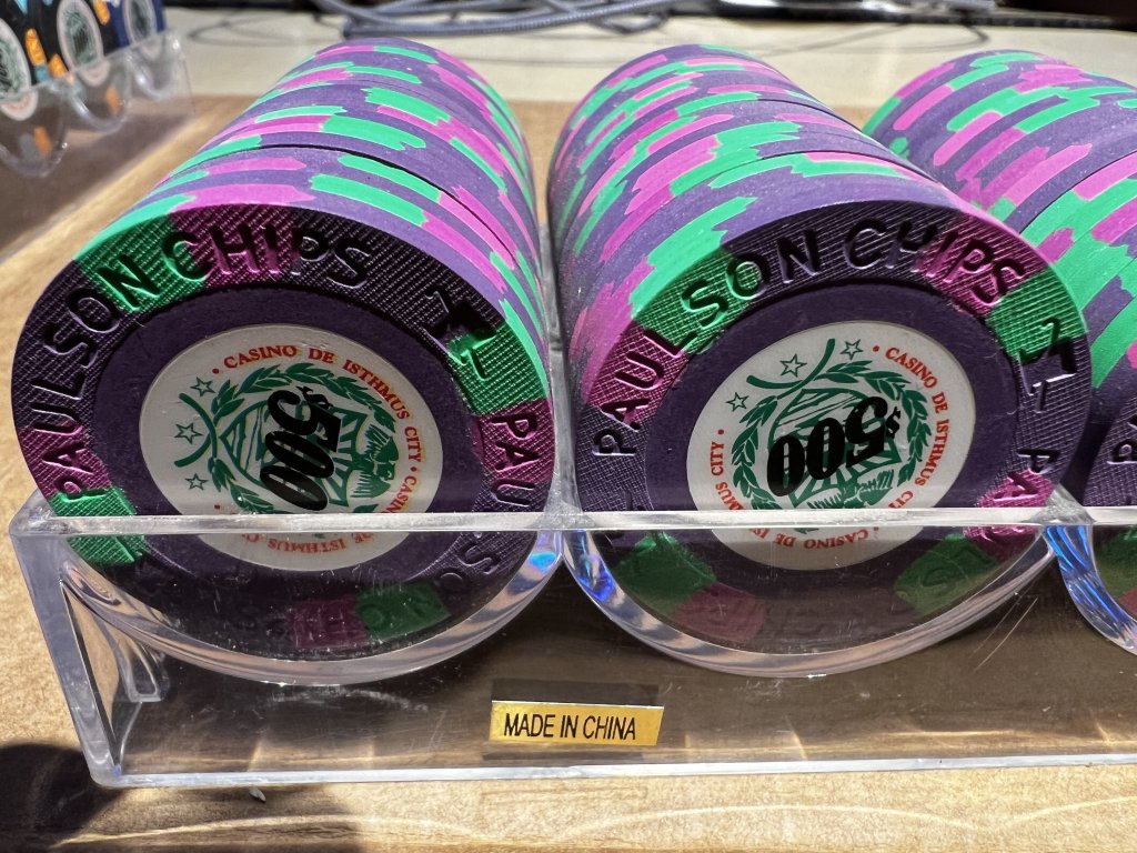 Auction - Paulson CDI Tourney Set | Poker Chip Forum