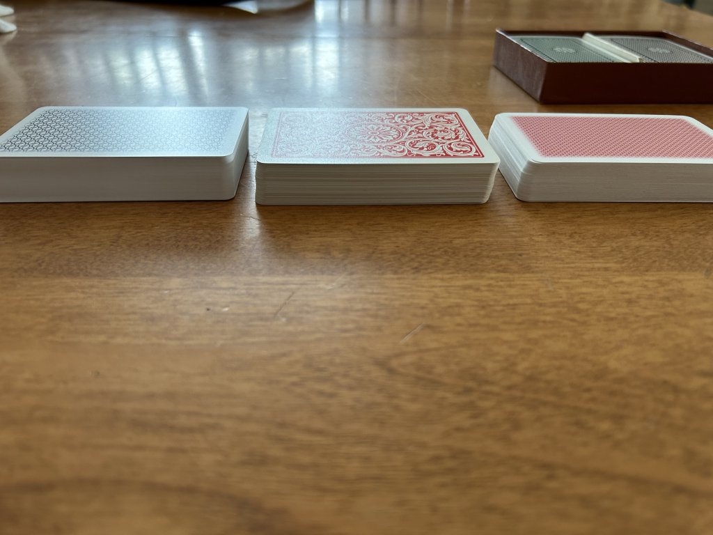 Sold - Extra Decks of Cards | Poker Chip Forum