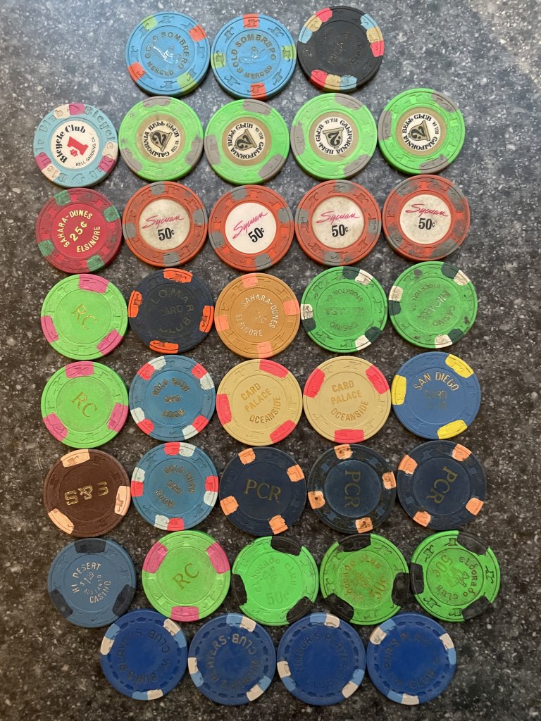 For Sale - Inexpensive California chips | Poker Chip Forum