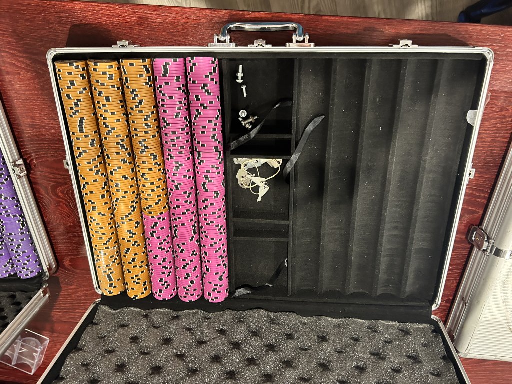 For Sale - 500$ #727 Prestige Pro chips, injection-molded soft plastics ...