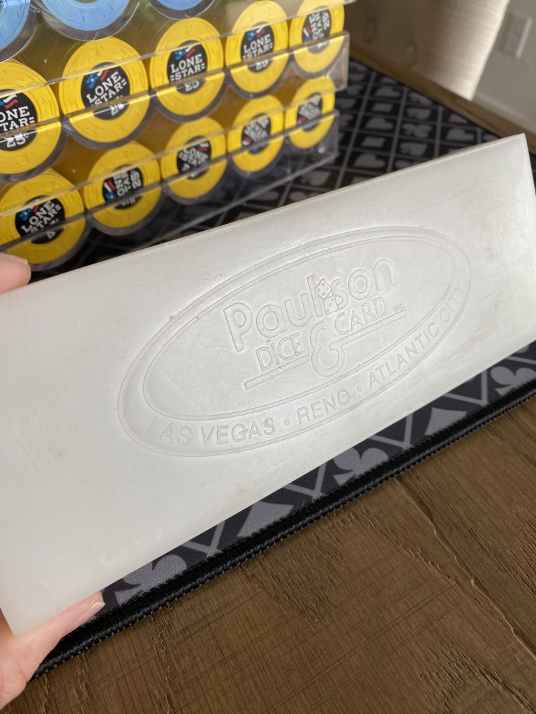 Paulson plastic chip rack with top | Poker Chip Forum